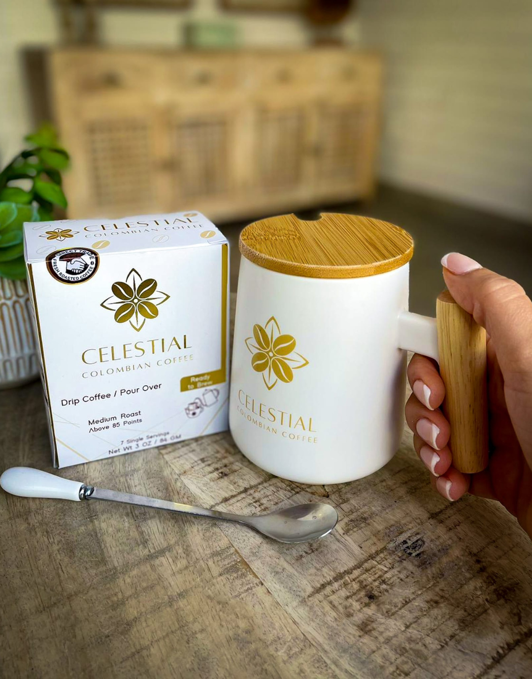 Café Celestial Colombiano – Celestial Colombian Coffee